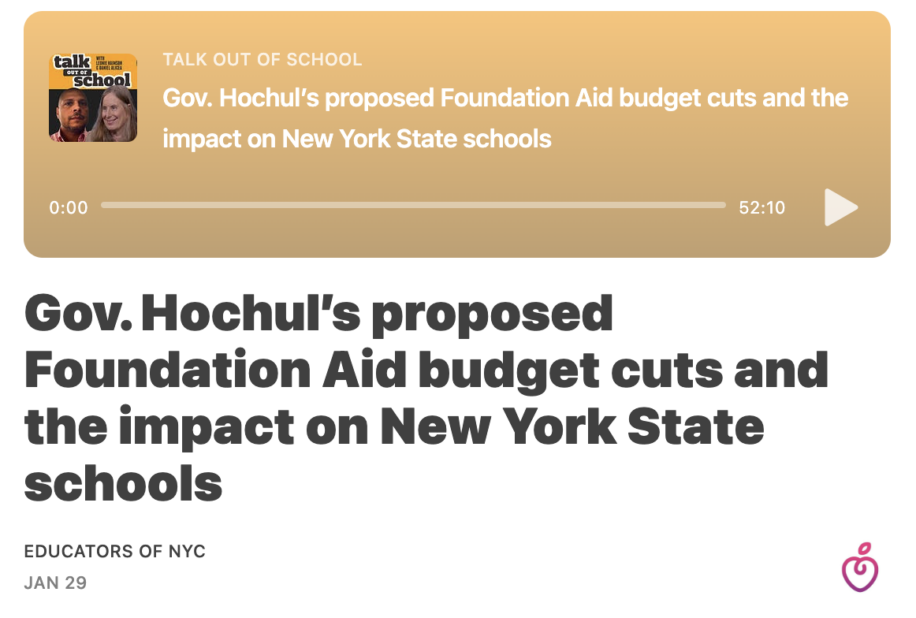 Gov. Hochul’s proposed Foundation Aid budget cuts and the impact on New ...